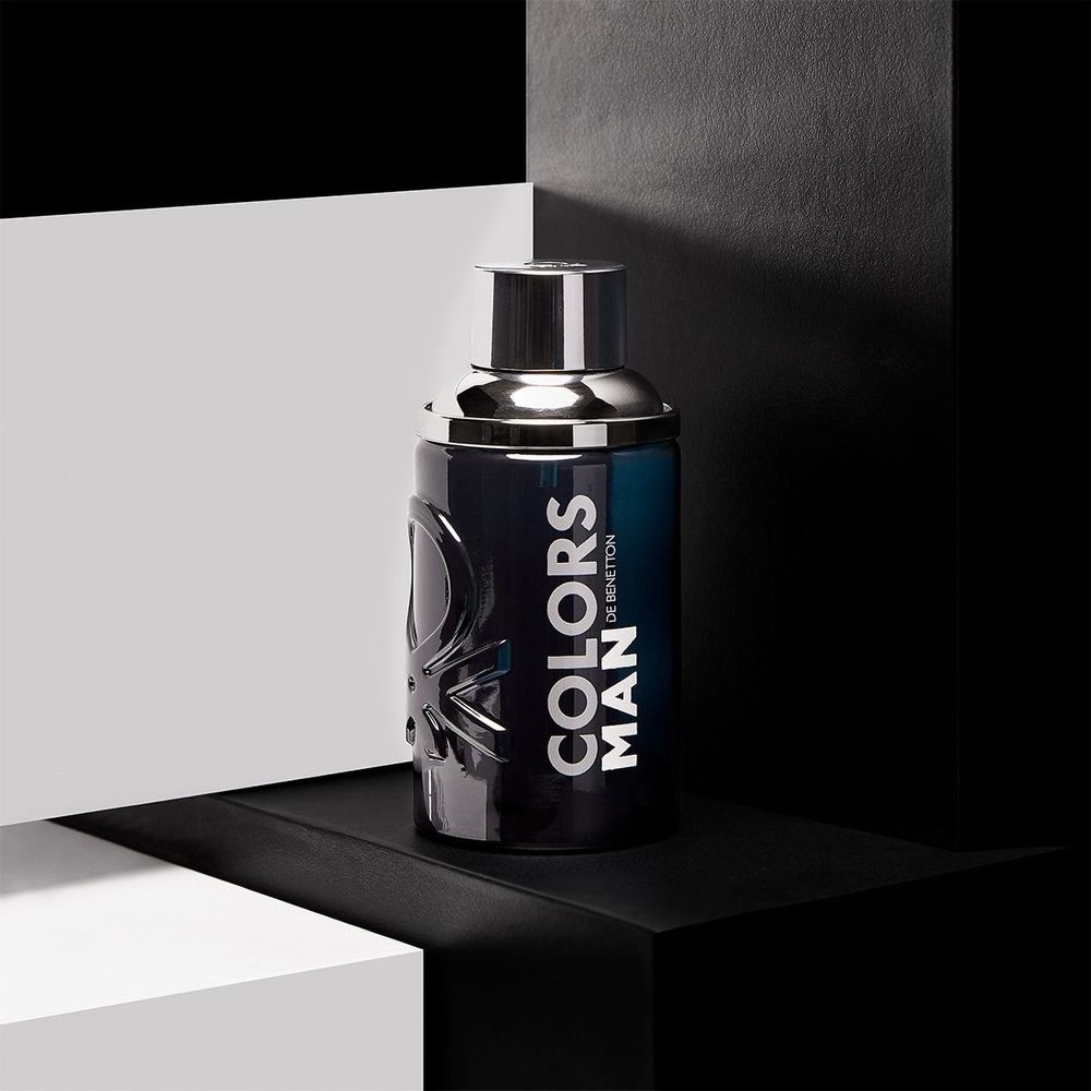 Eau de Toilette Benetton Colors Man Black - 60ml - aguadecheiro